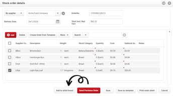Creating Purchase Order Templates