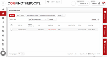 Creating Purchase Order Templates
