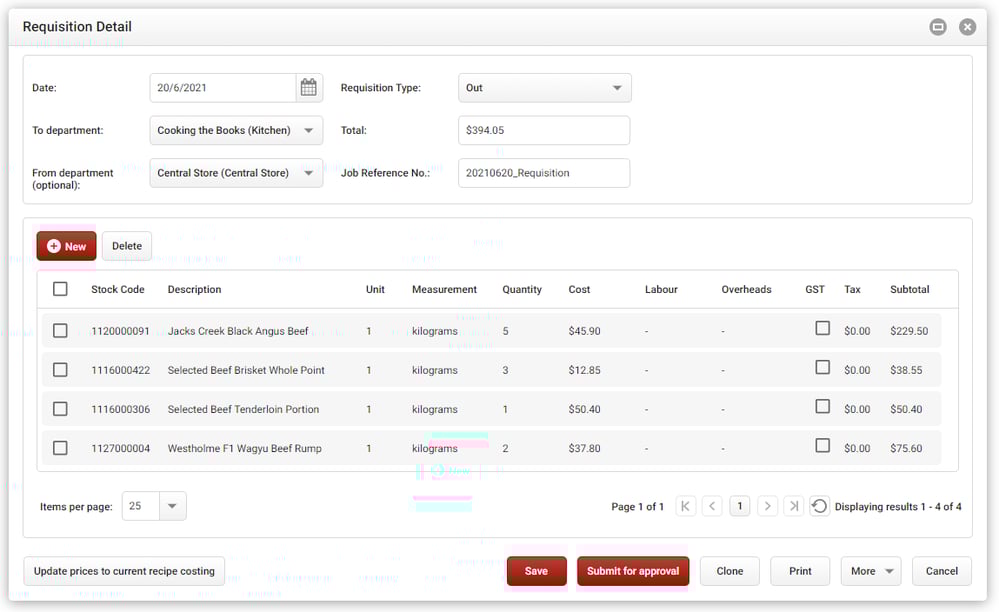 Creating & Approving Requisition Orders