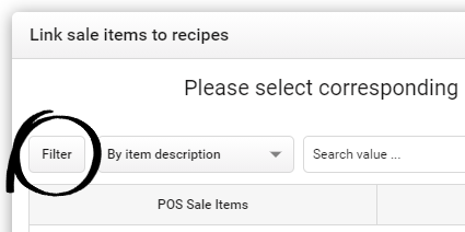 Linking Sales to Recipes