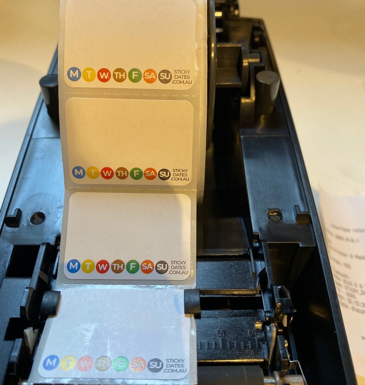 Sticky Dates Printer Setup