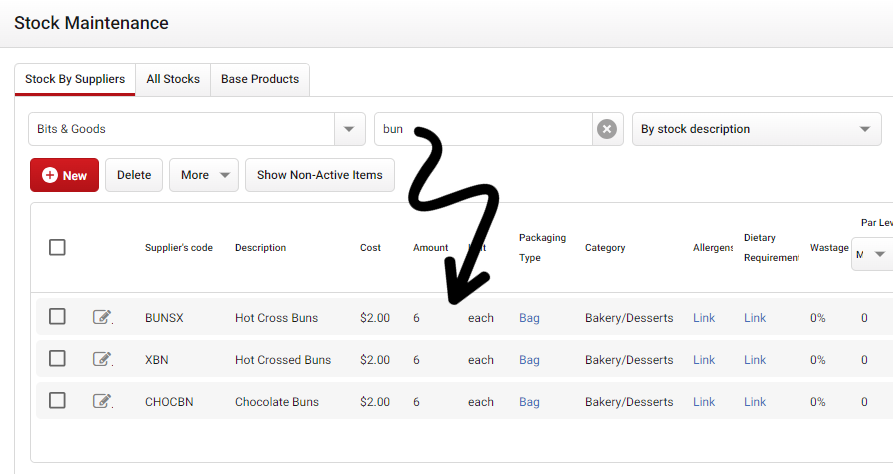Merging Duplicated Stock