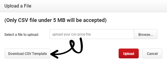 Update Stock Prices by CSV File Update Stock Prices by CSV File